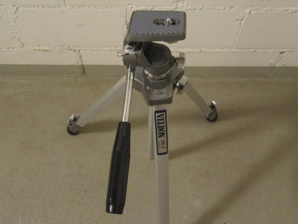 Stativ, Alu-Stativ VELBON VE-3 für Foto & Film | Kaufen auf Ricardo