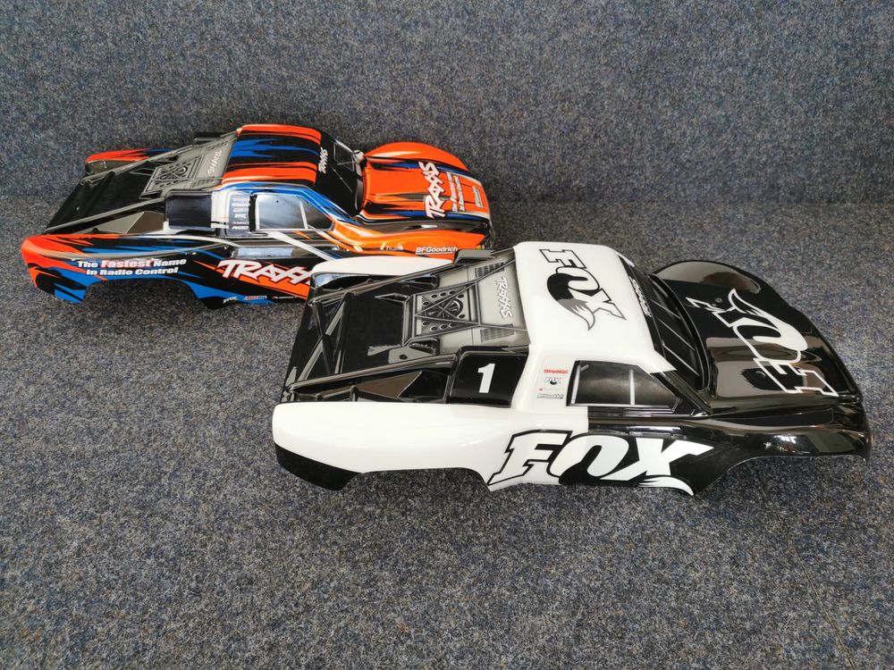 2x Traxxas Slash-Karosserien FOX & orange *NEU* (Neu (gemäss ...