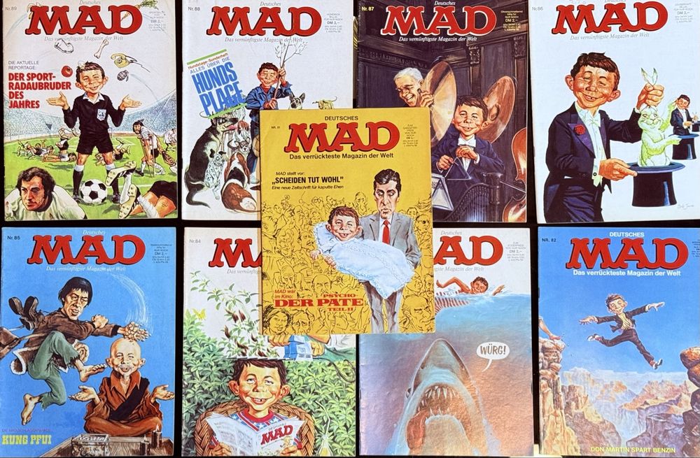 10 MAD Magazine Hefte 70er Alfred E. Neumann (#80-89) | Kaufen auf Ricardo