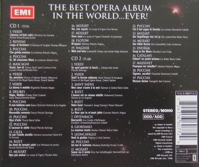 The best Opera album in the world | Kaufen auf Ricardo
