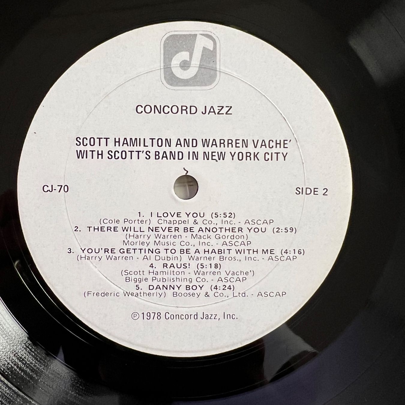 Scott Hamilton & Warren Vaché - In New York City / 1.US 1978 (Gebraucht ...