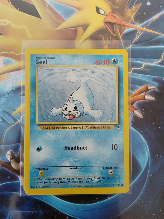 Seel Legendary - Vintage Pokémon TCG Karte (Gebraucht) in Altstätten SG ...