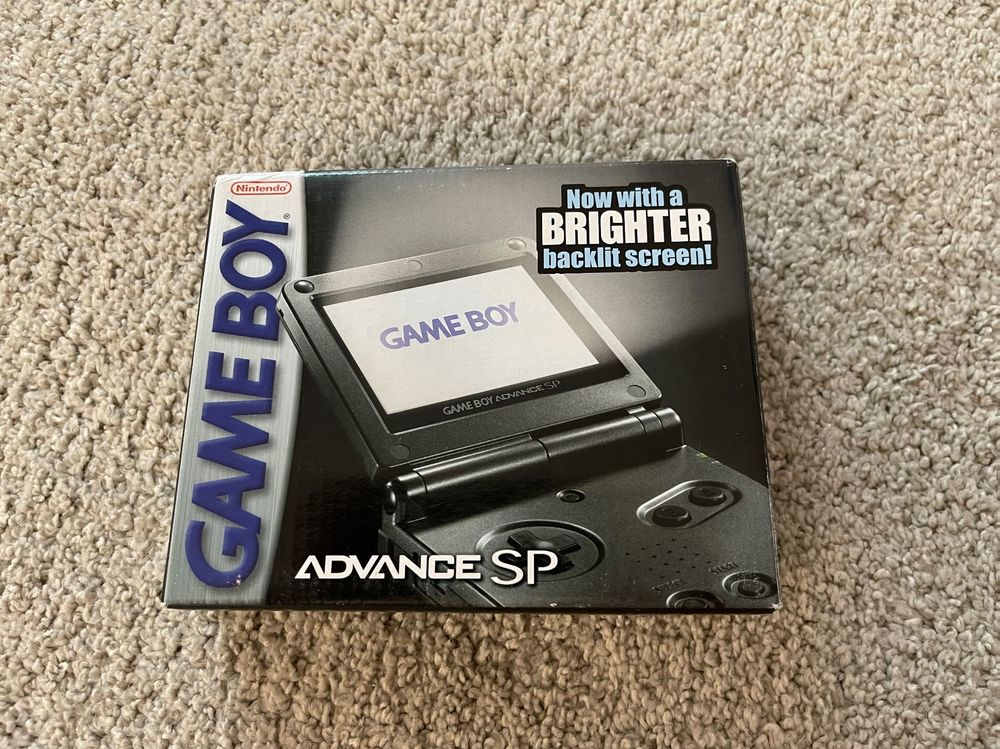 Game Boy Advance SP Graphite AGS-101 NEU | Kaufen auf Ricardo