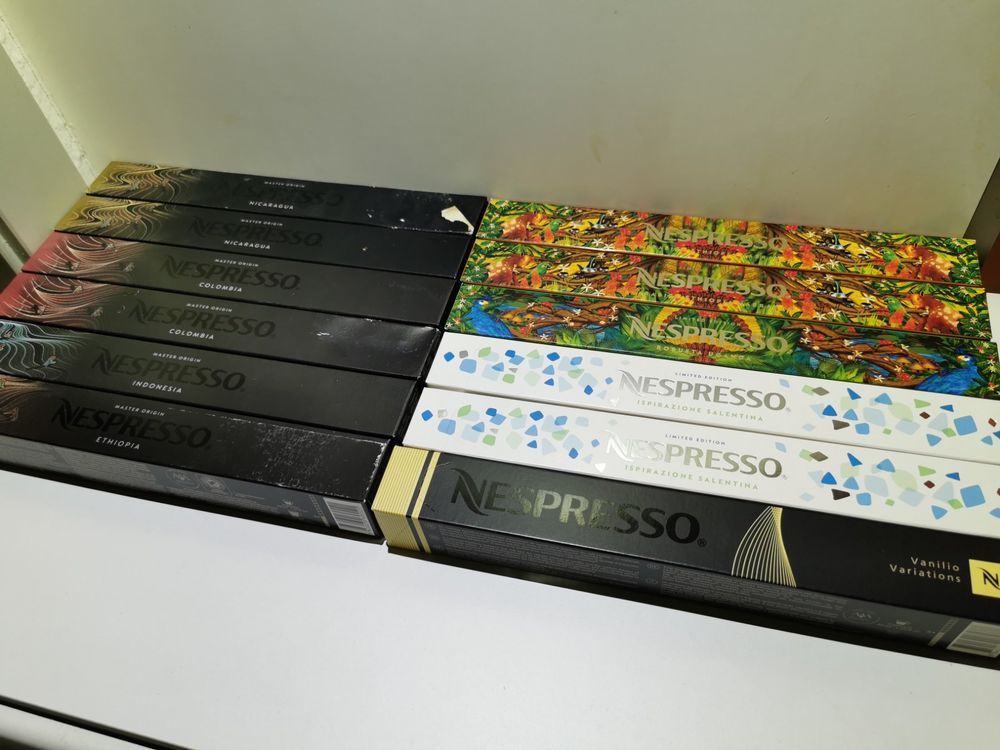 12 étui de 10 capsules Nespresso (120 capsules) (Neu und ...