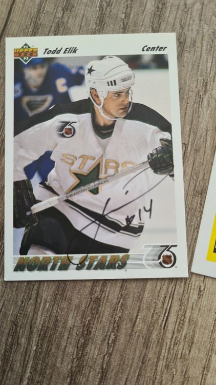 Todd Elik nhl card original signiert (Gebraucht) in für CHF 2 – mit ...