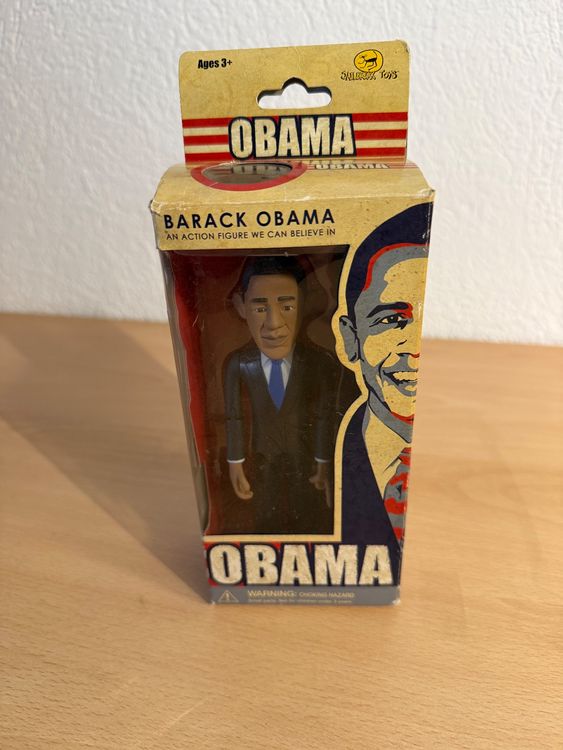 Barack Obama Actionfigur von Jailbreak Toys – Sammlerstück (Gebraucht ...