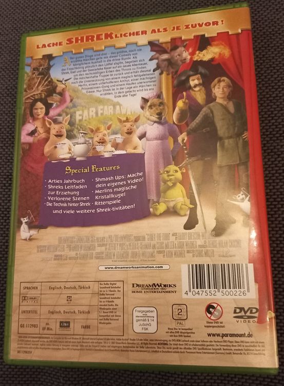 Shrek Der Dritte, Chris Miller, Mike Myers, Eddie Murphy DVD | Kaufen ...