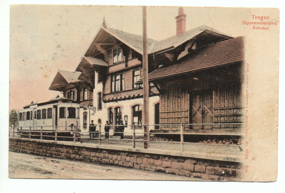 TROGEN Bahnhof mit Trogener-Bahn (Gebraucht) in Jona für CHF 29.9 – mit ...