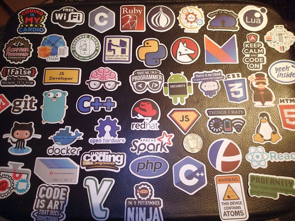 Coder, Programmierer, Hacker, Computer Abziehbilder Set | Kaufen auf Ricardo