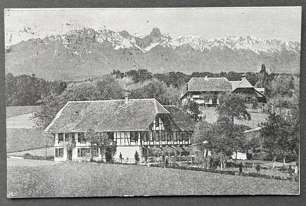 Heimberg bei Thun /Pension Alpenblick/FAMILIE GRUBER 1920 (Gebraucht ...