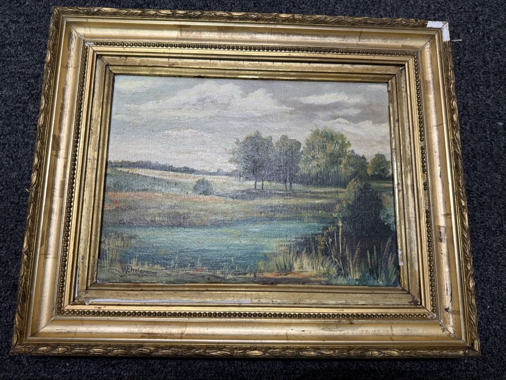 Gemälde "Landschaft mit See" Signiert (Gebraucht) in Zürich für CHF 40 – mit Lieferung auf ...