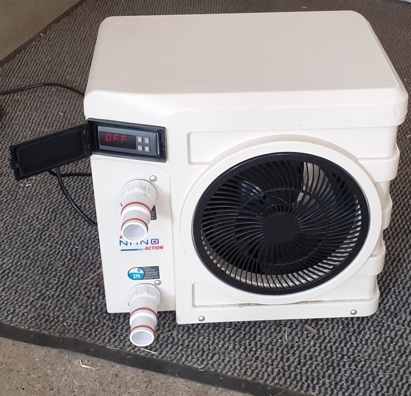 Wärmepumpe für Schwimmbecken bis 10m3 (Gebraucht) in Neuwilen für CHF 75 – nur Abholung auf ...