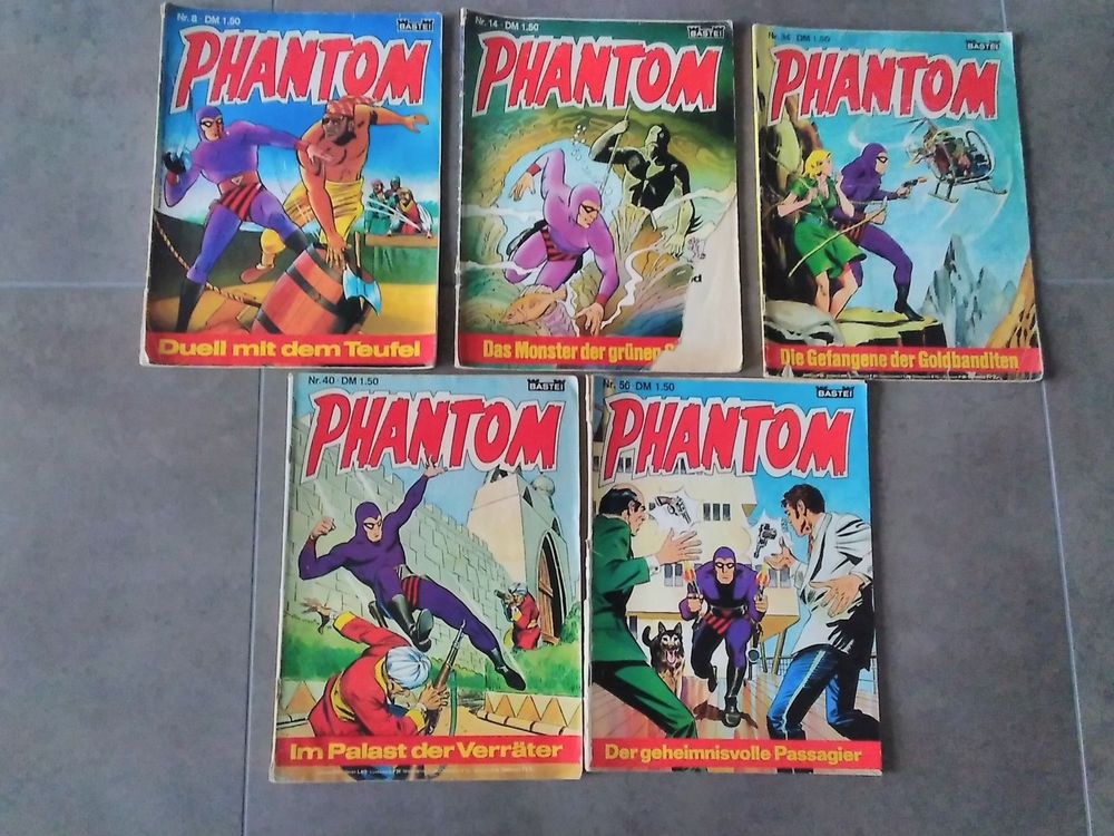 5 Phantom Comics | Kaufen auf Ricardo