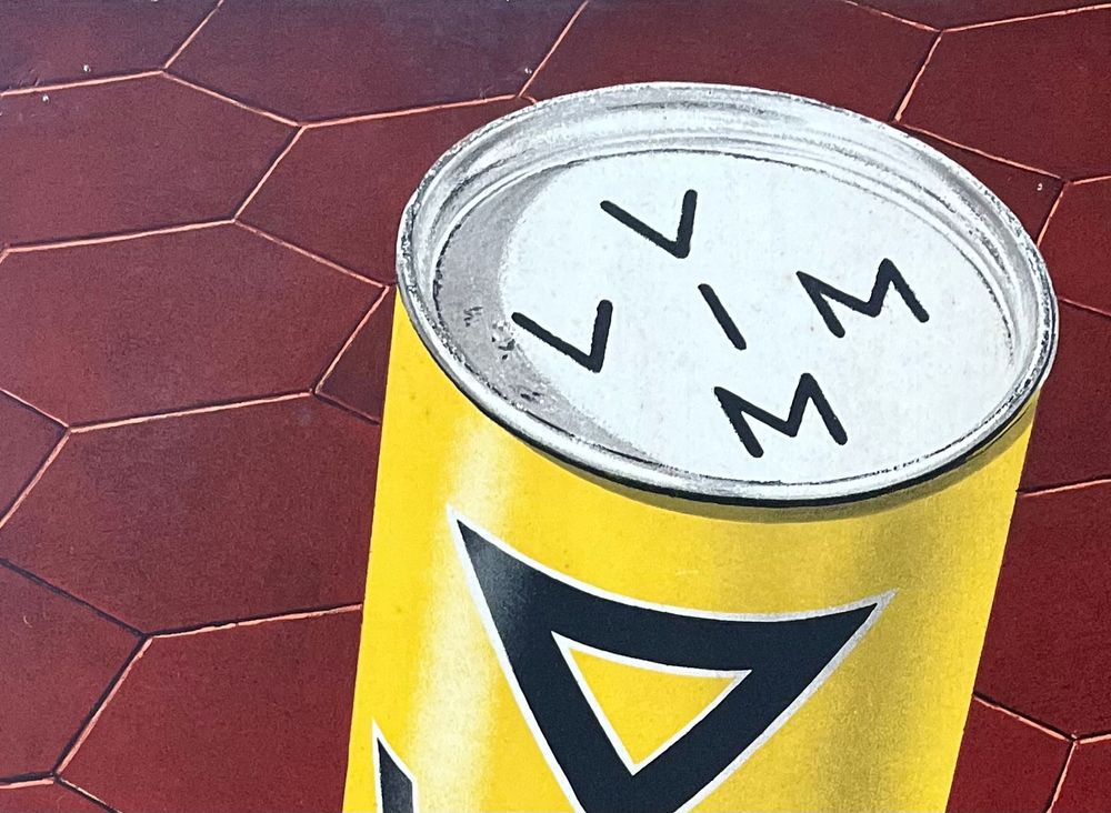 Vintage ( VIM ) Plakat | Kaufen auf Ricardo