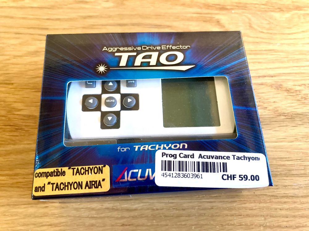 Acuvance (Keyence) TAO Set Up Card for TACHYON Series ESC (Neu und originalverpackt) in Lausanne ...