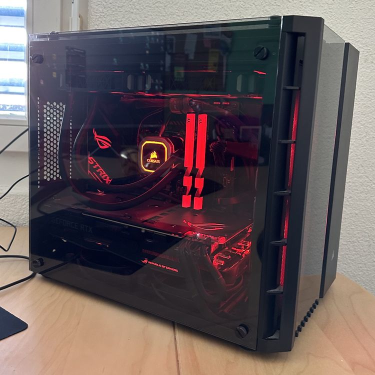 HO+Game PC, i7, 1TB M2, 16GB RAM, NVidia 2080 Super, RGB (Gebraucht) in ...