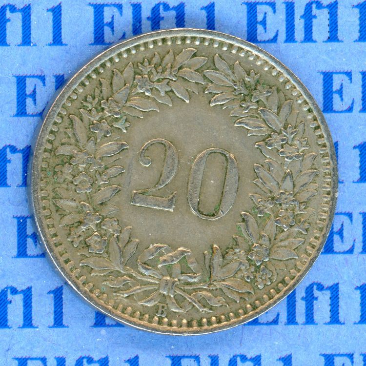 CHF___0.20 1952 ss-vz 20 Rappen (Gebraucht) in Widnau für CHF 1.5 – mit Lieferung auf Ricardo kaufen