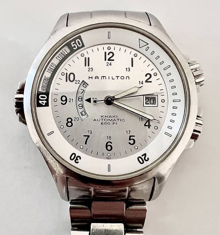 HAMILTON H776250 KHAKI AUTOMATIK WORLDTIMER 42MM | Kaufen auf Ricardo