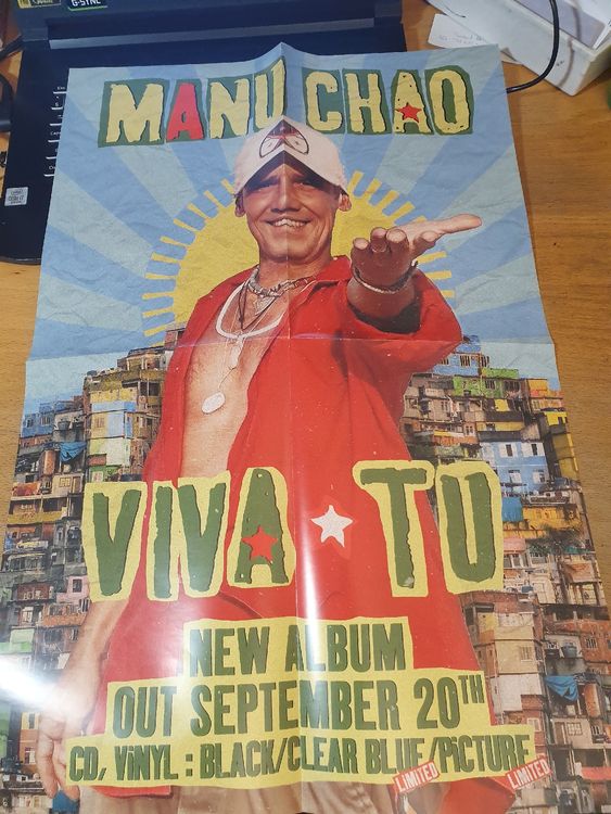 Manu Chao Poster (Neu (gemäss Beschreibung)) in Thun für CHF 1 – mit ...