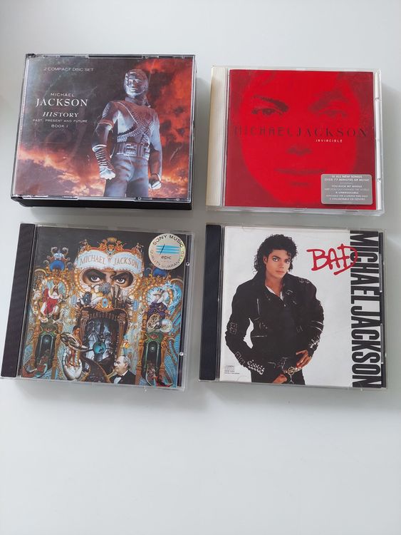 4 CD`S MICHAEL JACKSON (Gebraucht) in Münchenstein für CHF 8 – mit ...