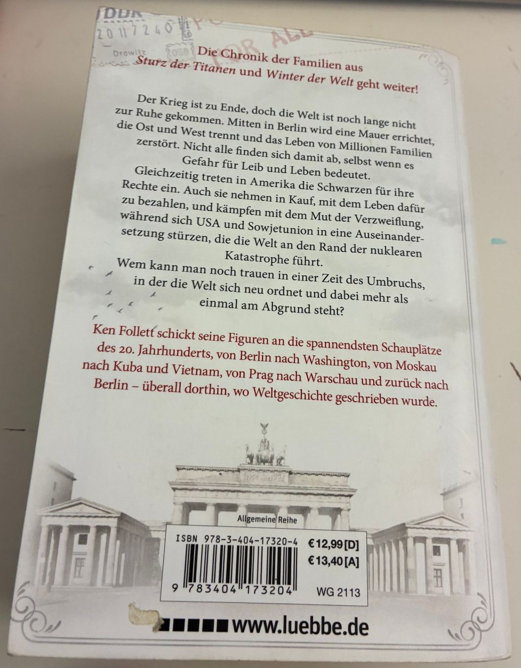 Ken Follett - Kinder der Freiheit, Roman, Top Zustand! (Gebraucht) in ...