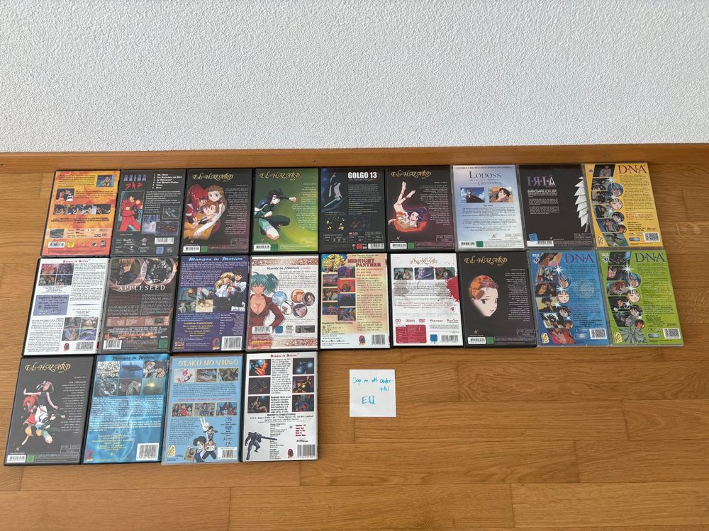 22 Anime DVDs - Deutsch o. dt. Untertitel - OVA (Gebraucht) in Hirzel ...
