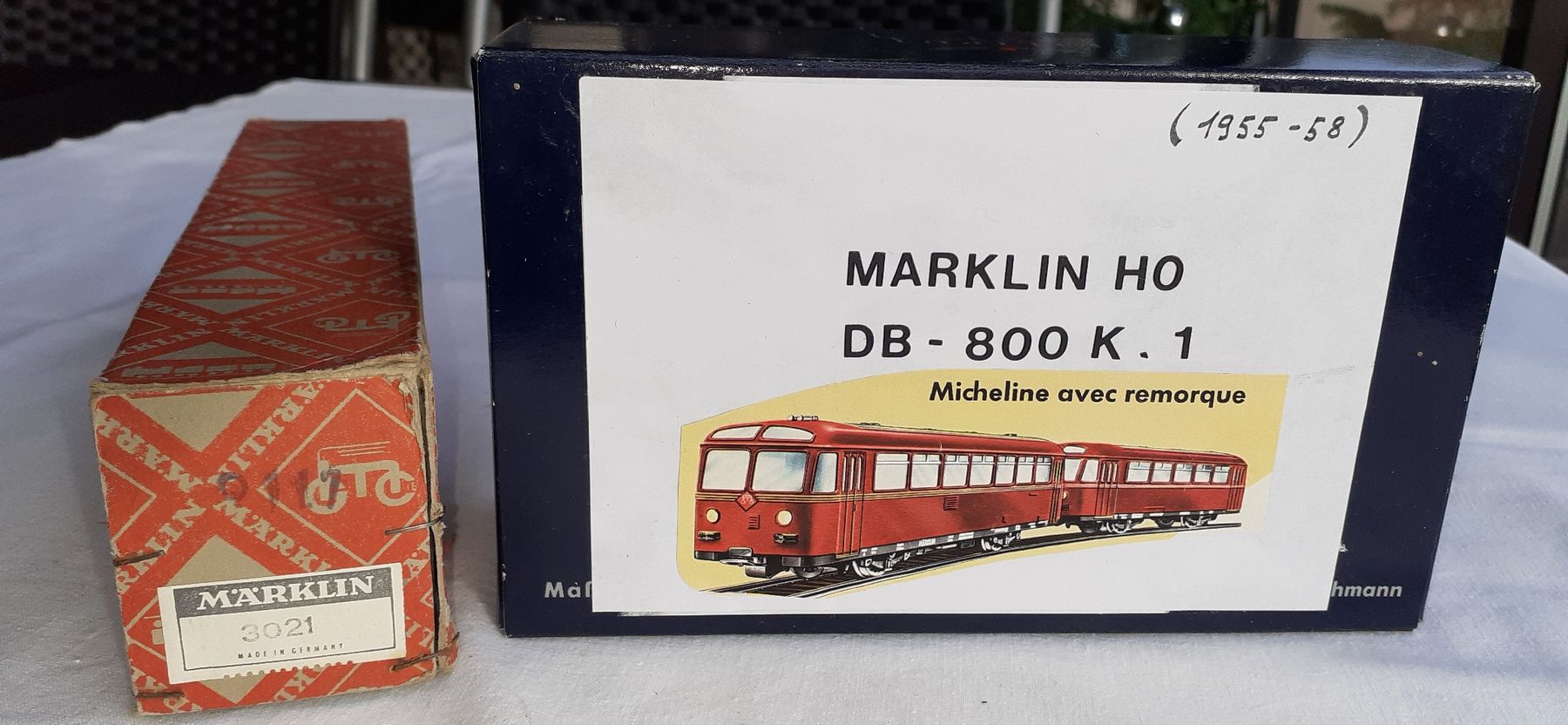 Locos Märklin, 3021, + DB-800 K.1 AC (D'occasion) à plan-les-ouates ...