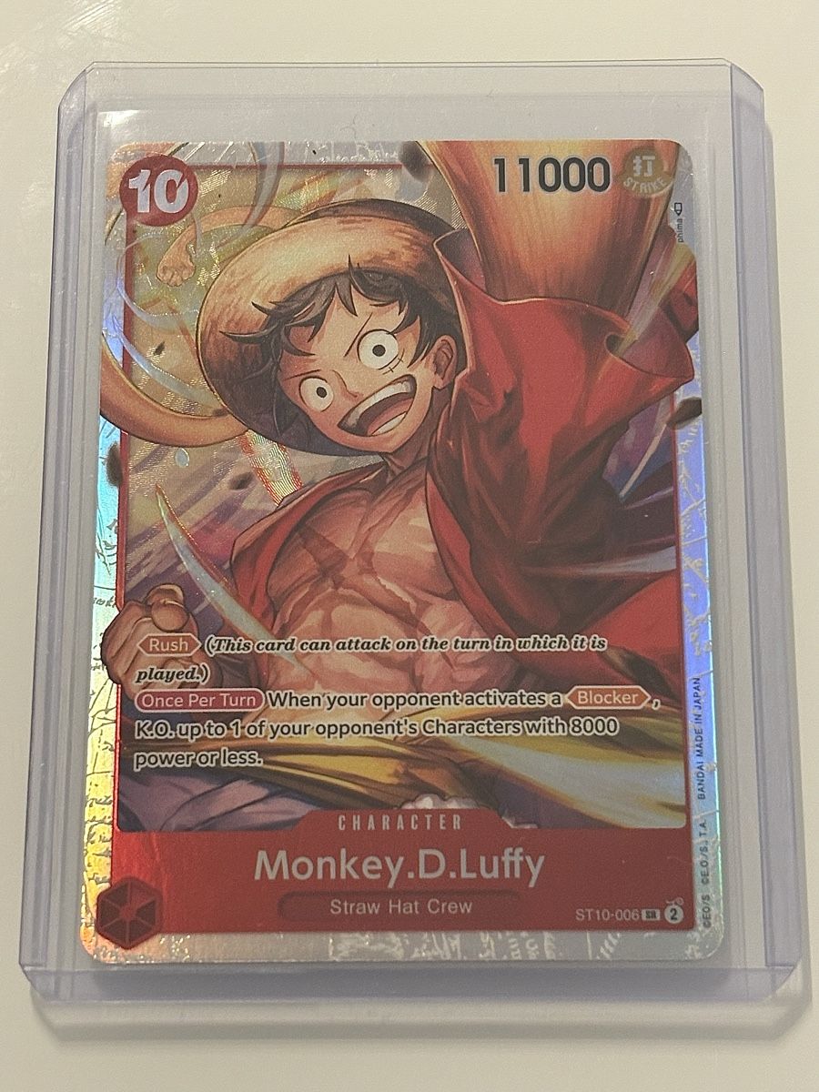 One Piece TCG - Monkey .D. Luffy ST10-006 (Neu (gemäss Beschreibung ...