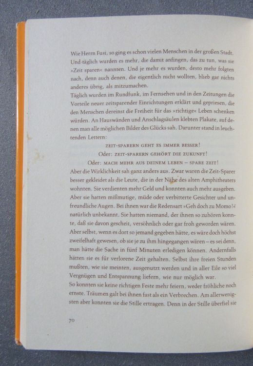 Momo - Ein Märchen Roman - von Michael Ende | Kaufen auf Ricardo