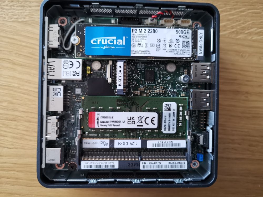 Intel Nuc i5 11th Génération/16 Gb/500 Gb M2 | Kaufen auf Ricardo