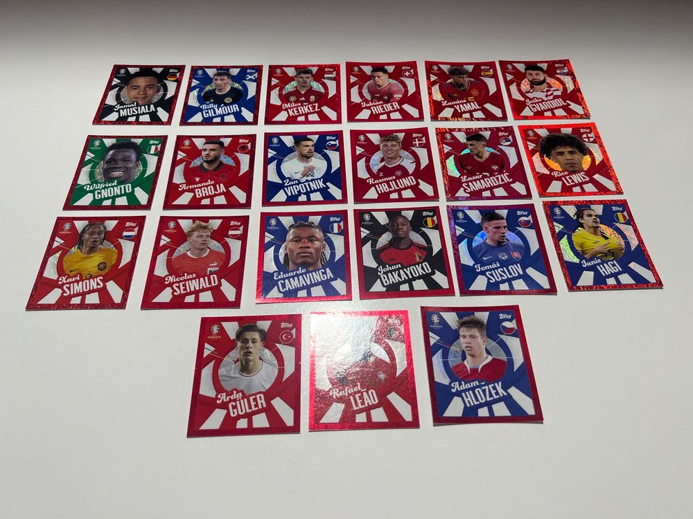 Topps EM 2024 Swiss Edition, PTW Komplett Standard (Neu (gemäss ...
