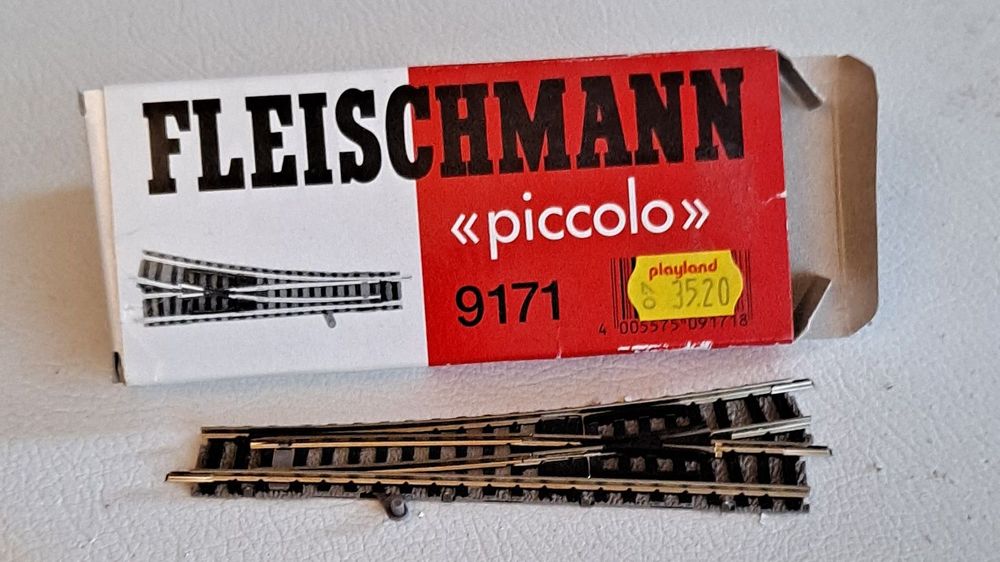 Modelleisenbahn Weiche Fleischmann piccolo 9171 (Neu (gemäss ...