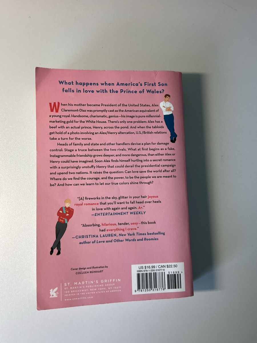 Red, White & Royal Blue Roman von Casey McQuiston. Top! (Gebraucht) in ...