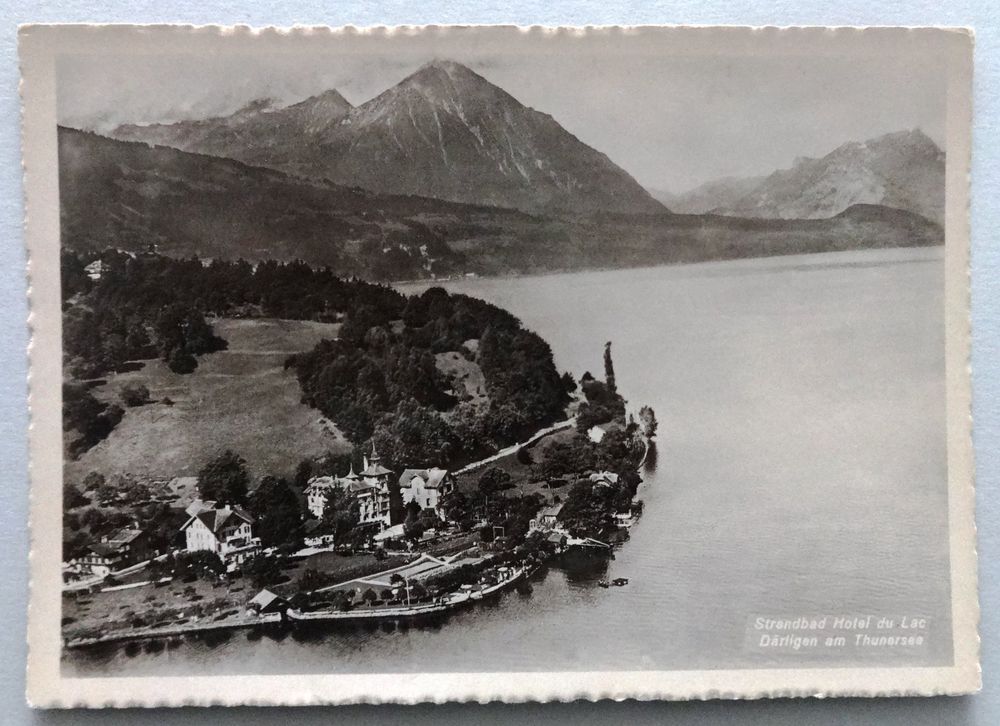 Strandbad Hôtel du Lac, Därligen am Thunersee (Defekt) in Fétigny für ...