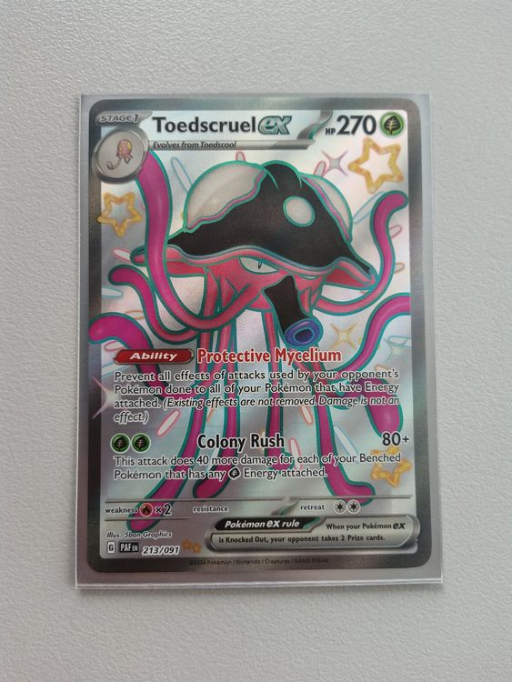 Toedscruel ex Shiny - Paldean Fates Ultra Rare | Kaufen auf Ricardo