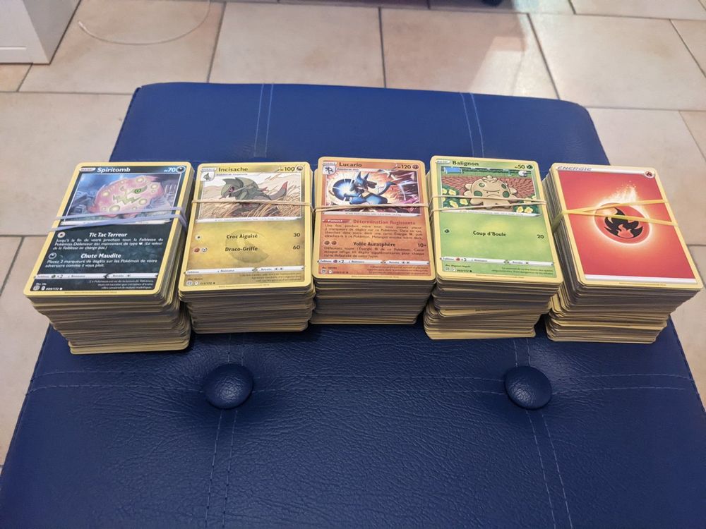 Lot de 1000 cartes pokemon françaises | Kaufen auf Ricardo