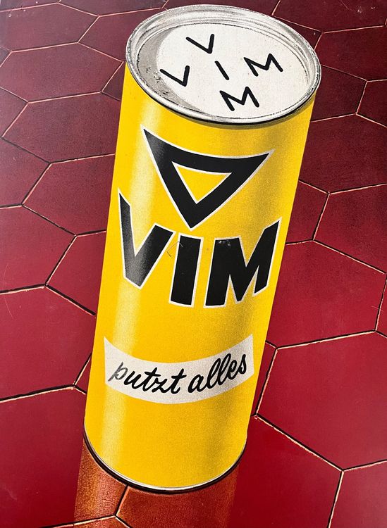 Vintage ( VIM ) Plakat | Kaufen auf Ricardo