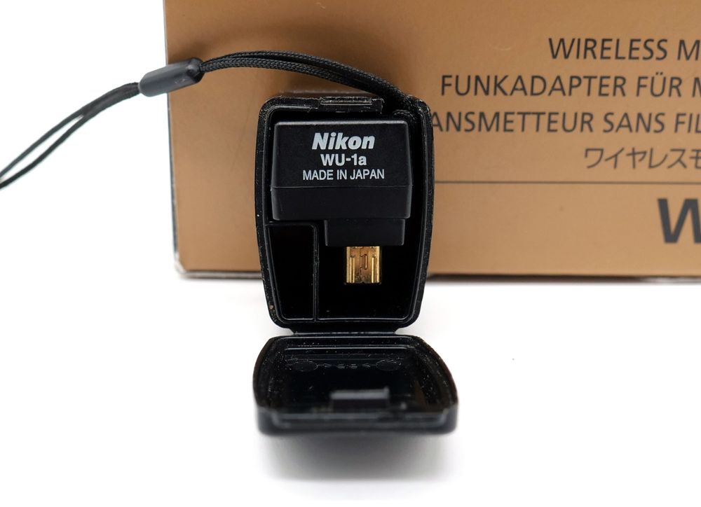 Nikon WU-1a WIFI Funkadapter für Smartphones & Tablets, OVP (Gebraucht ...