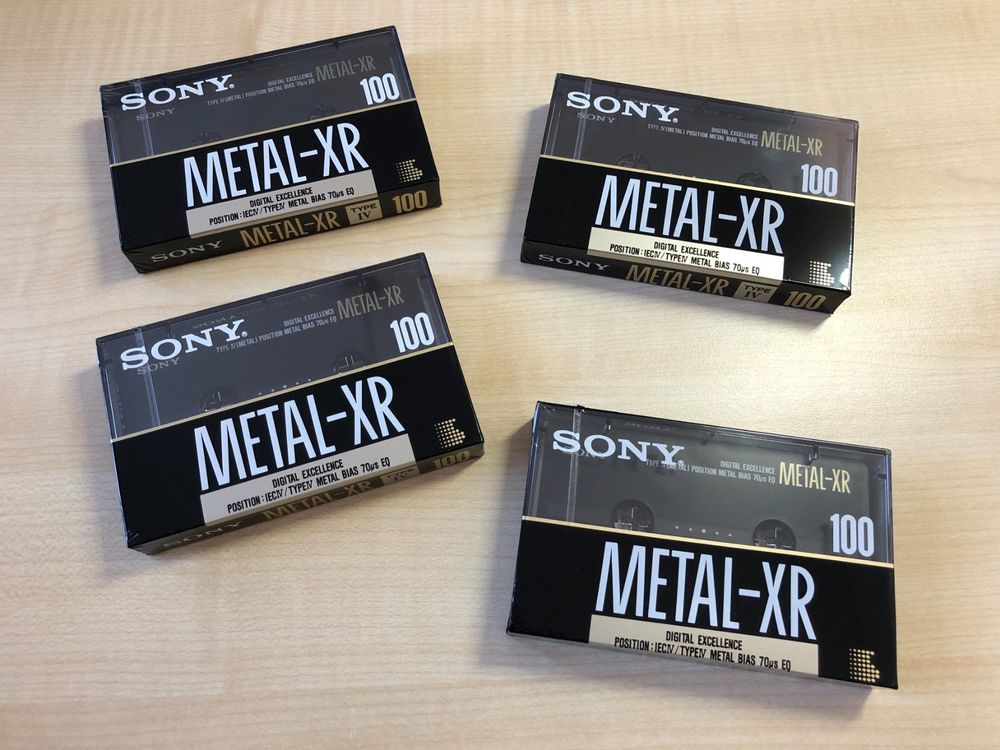 SONY Metal-XR100c selten und originalverpackt (Neu und originalverpackt) in Niederlenz für CHF ...