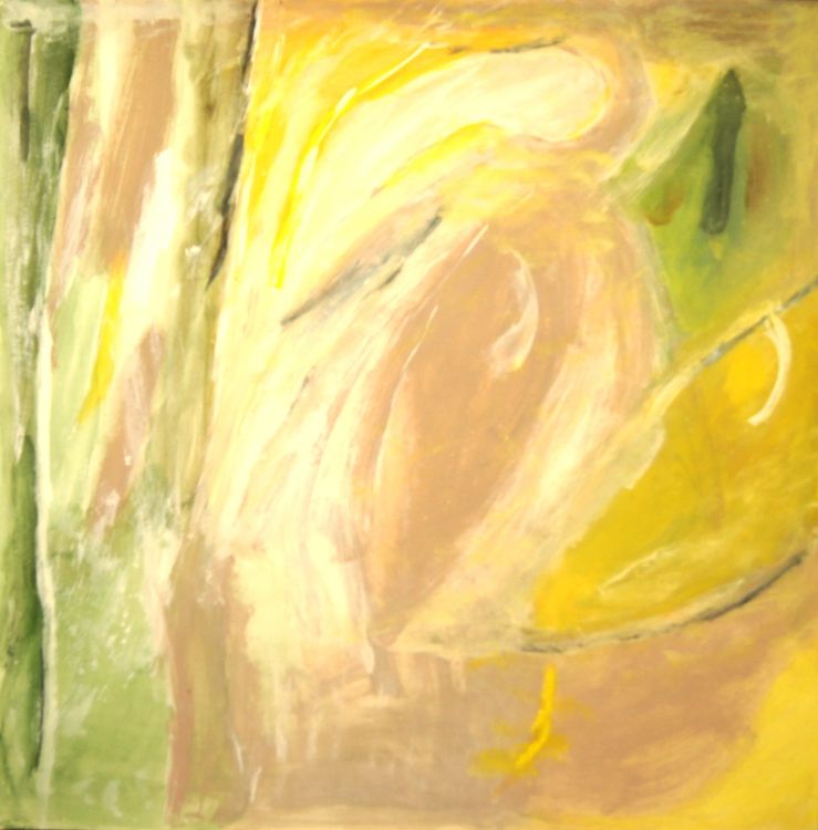 Grosses Acryl Gemälde auf Karton: Engel | Kaufen auf Ricardo