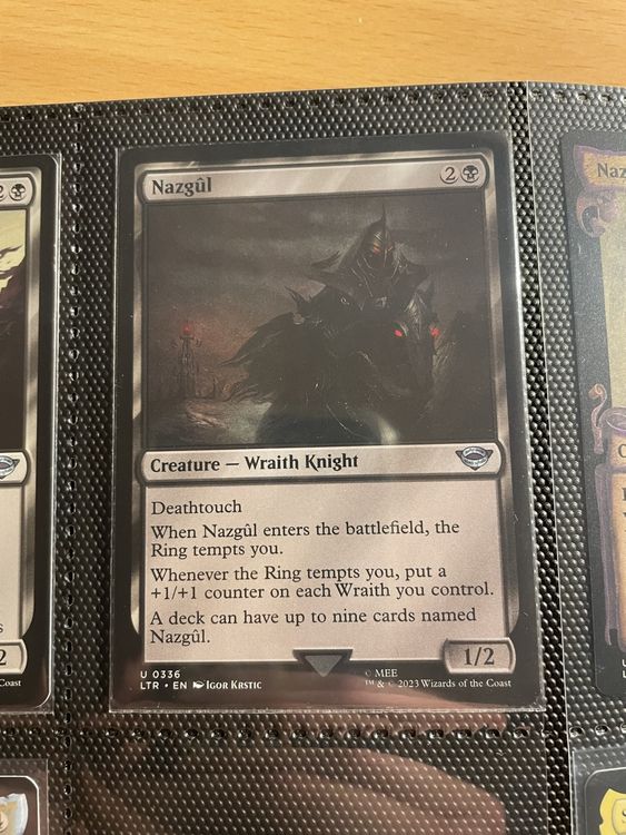 MTG Nazgul 0336 Lord of the Rings | Kaufen auf Ricardo