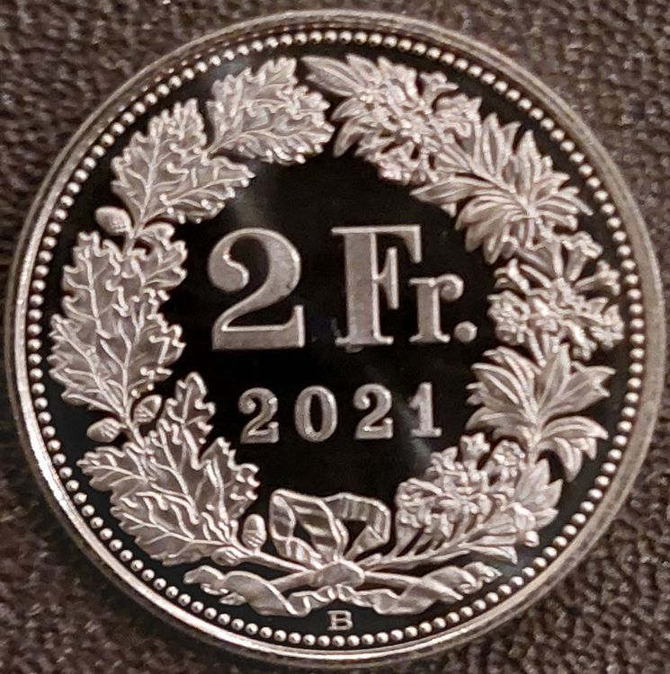 2 Franken 2024 stgl. / aus Münzsatz (Neu (gemäss Beschreibung)) in Arch für CHF 10 – mit ...