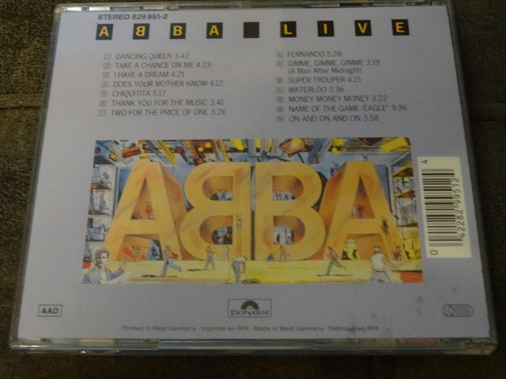 ABBA - Live CD | Kaufen auf Ricardo