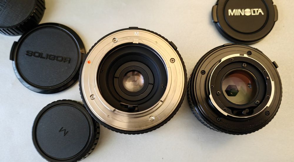 Minolta MD 50mm 1:1.7 & Soligor 28-70mm 1:3.9-4.8 Minolta MD (Gebraucht ...