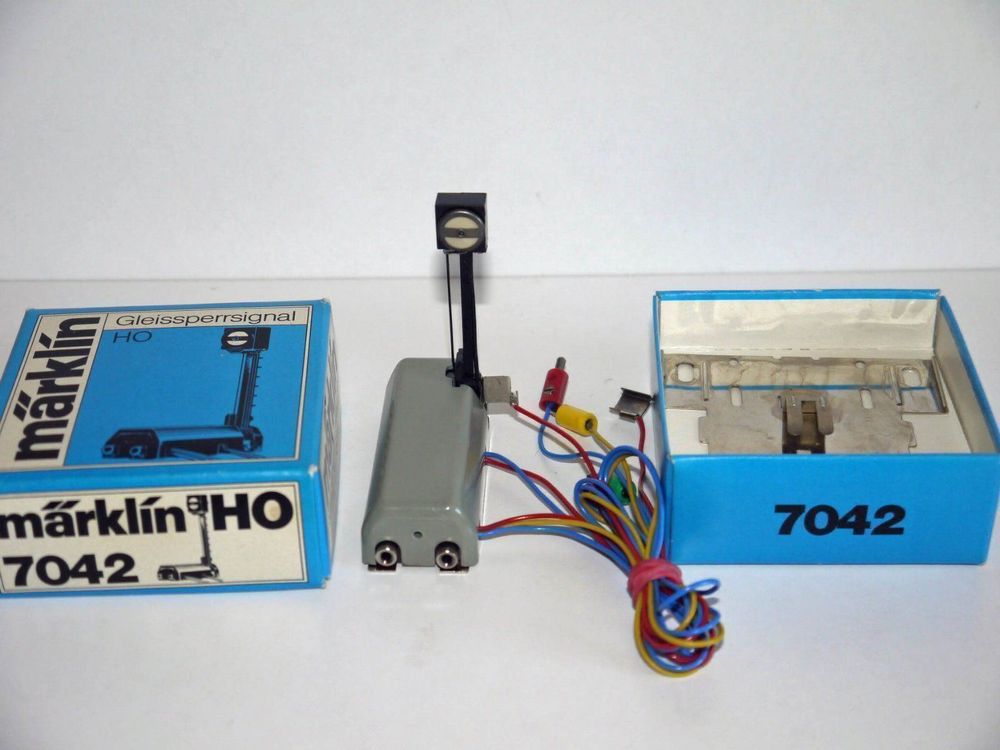 Märklin 7042 Gleissperrsignal (Neu (gemäss Beschreibung)) in Riazzino ...