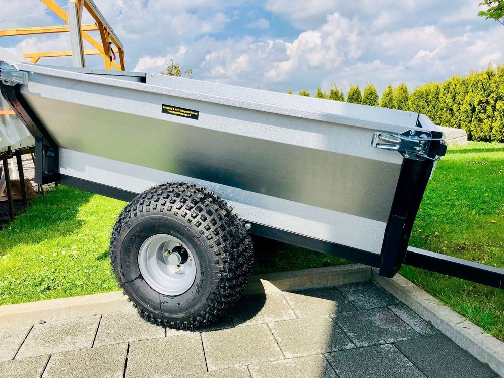 Anhänger Quad ATV Traktor Mäher Off-road Kipper Trailer utv (Neu ...