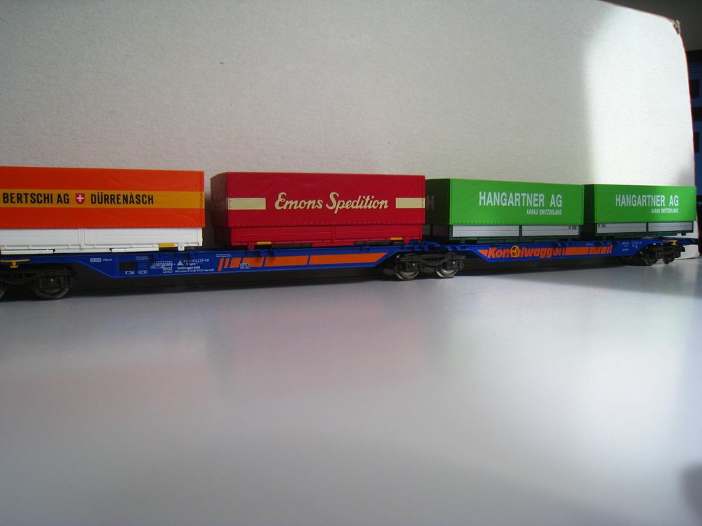 Roco DB-Kombiwaggon mit 4 Container, wie auf Fotos, 47101 | Kaufen auf ...