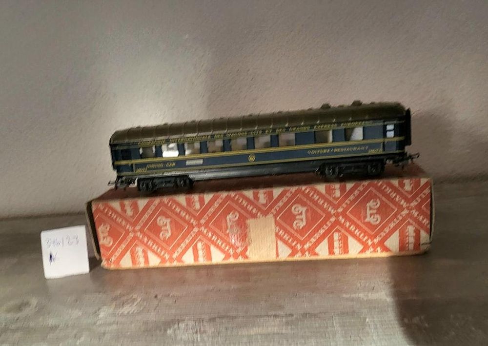 Märklin 346/2J Schürzenwagen Speisewagen blau Sammlerzustand (Gebraucht ...