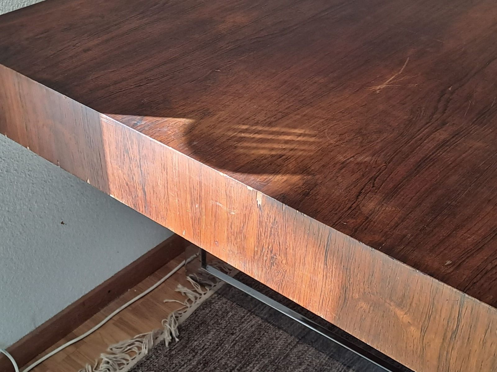 A restaurer rare bureau design Bodil Kjaer en palissandre (Défectueux ...