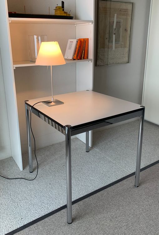 USM Tisch weiss 75 x 75 (Gebraucht) in Kilchberg ZH für CHF 190 – nur ...